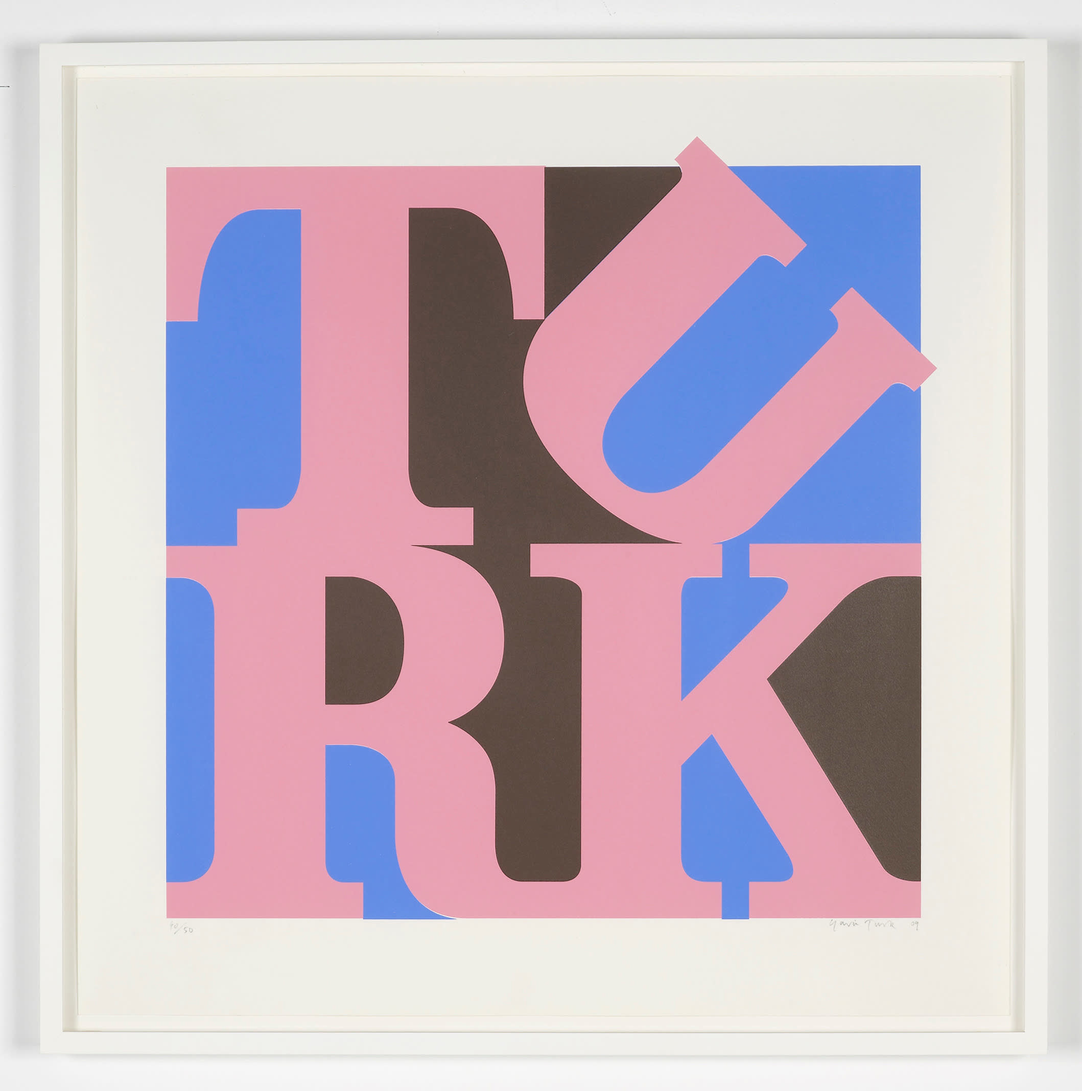 Gavin Turk: Turk Love Pink