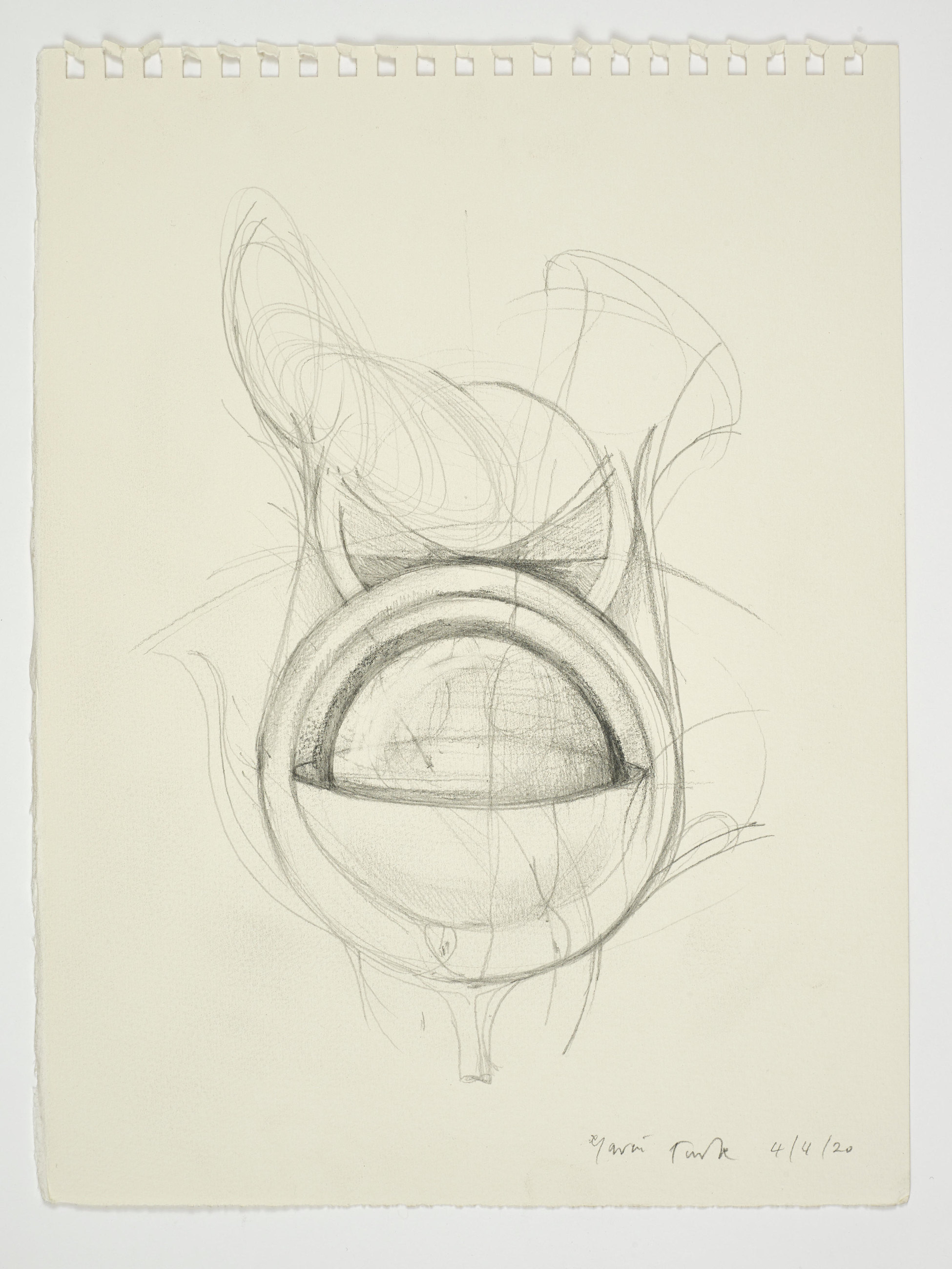 Gavin Turk: Cave Drawing 4/4/20