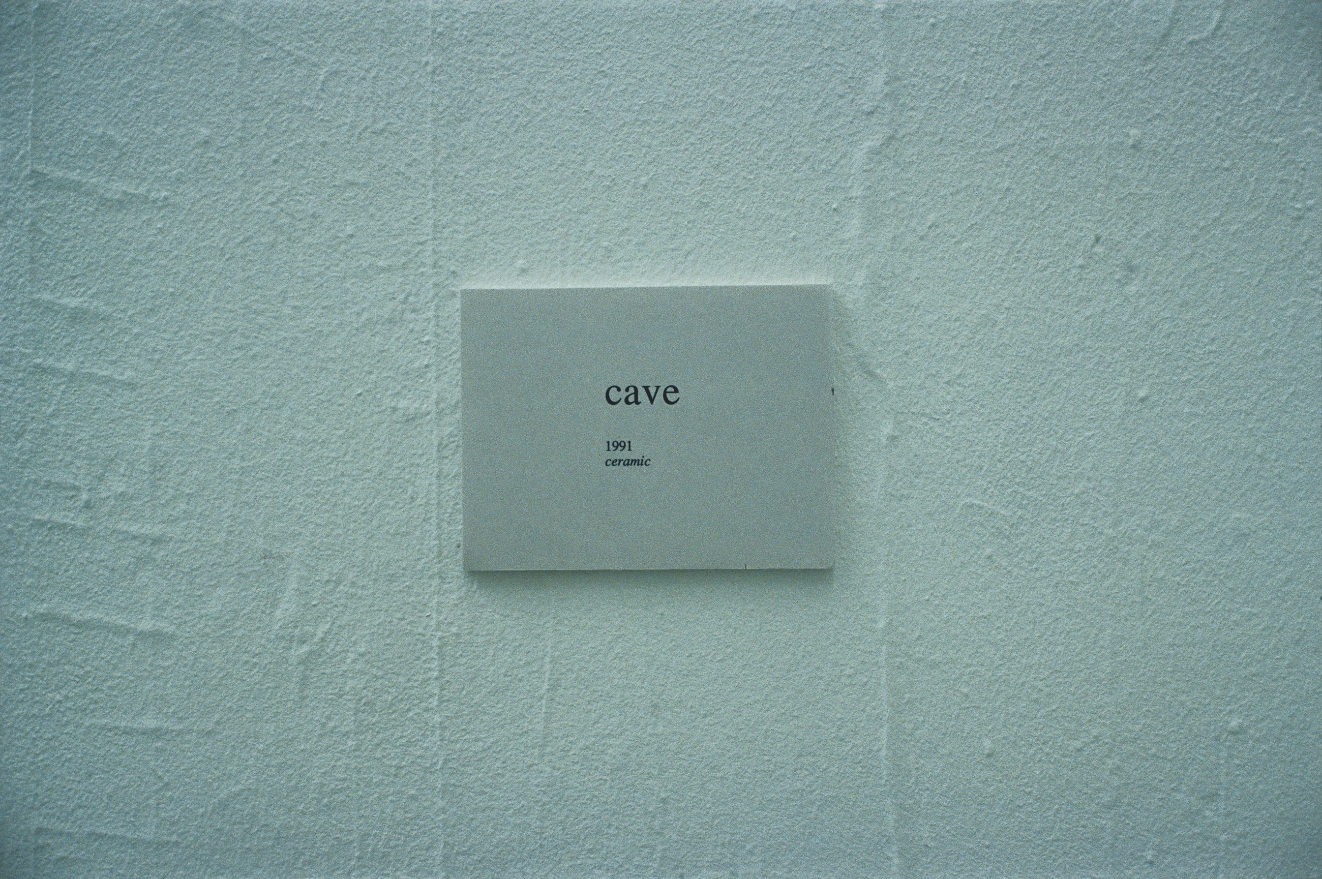 Gavin Turk: Cave